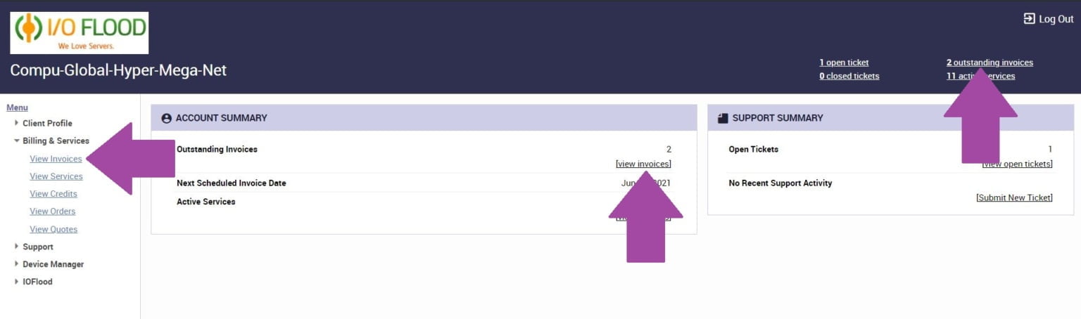 Ubersmith: How to Understand Your Invoice!