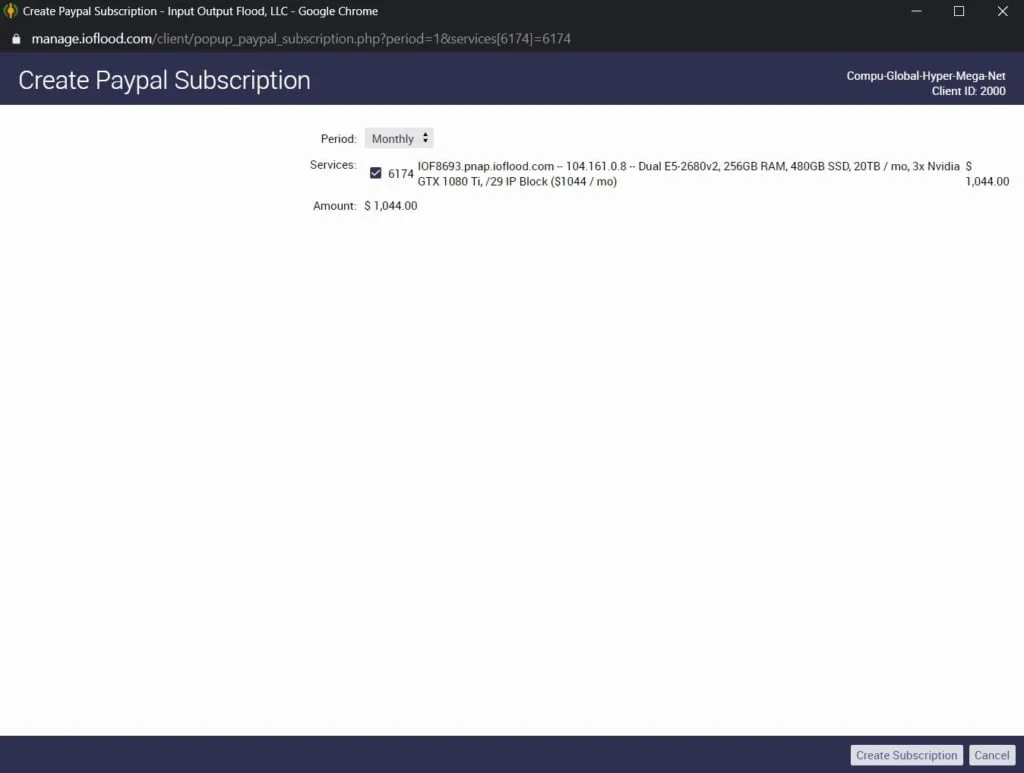 How To: Set Up a Paypal Subscription
