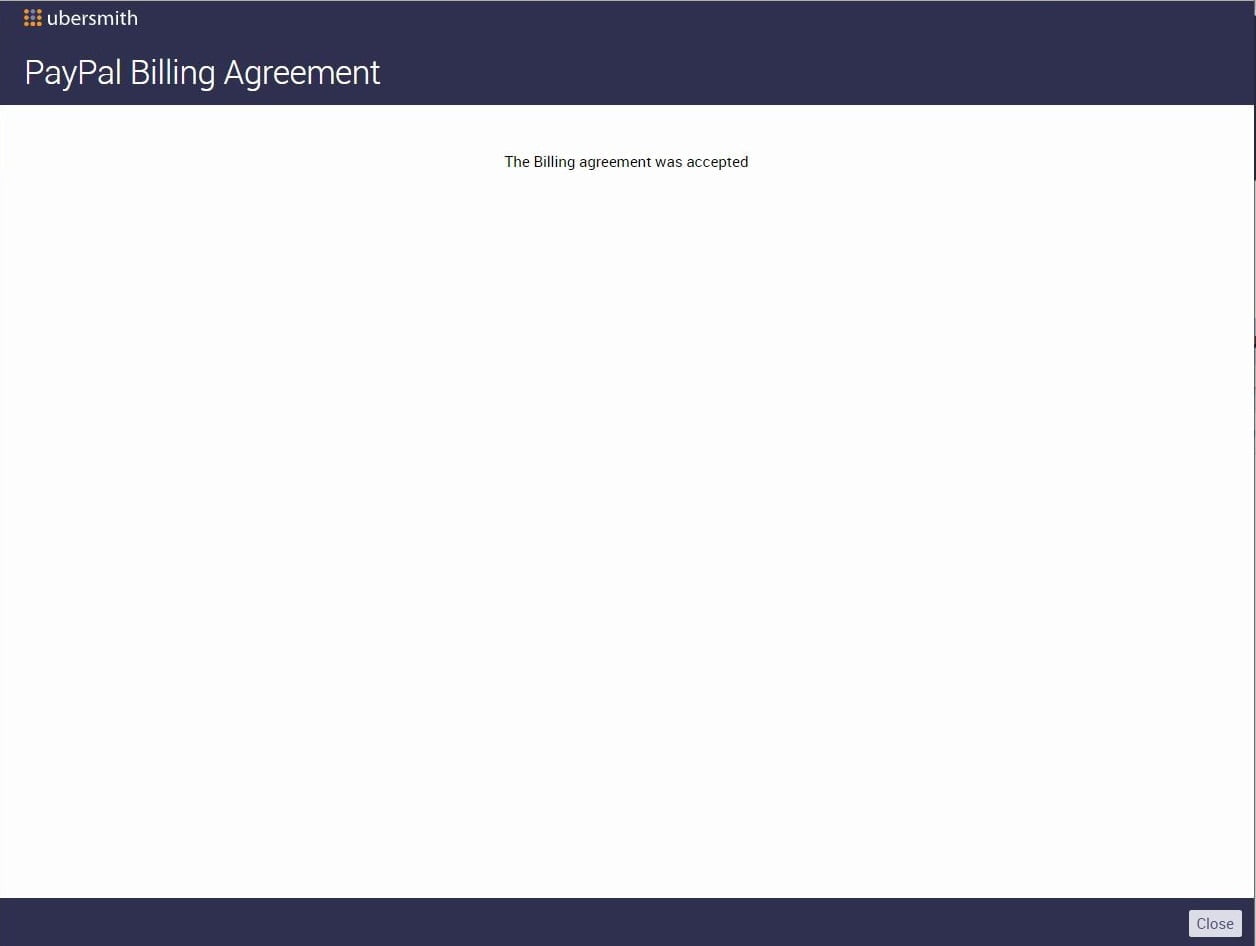 Ubersmith: How To - Add a PayPal Billing Agreement.